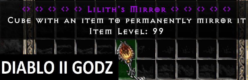Buy Lilith's Mirror | Project Diab in PROJECT DIABLO 2 Items - Offer #2329555975