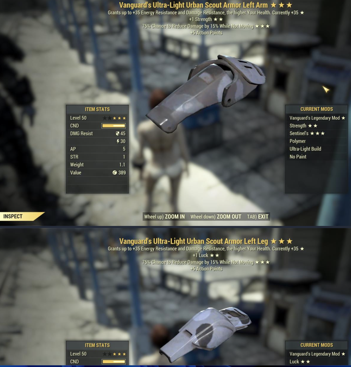 Buy Vanguard's Sentinel Urban Scou in FALLOUT 76 Items - Offer #251262306