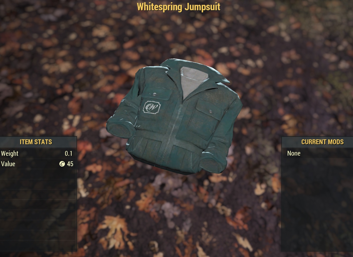 Buy Whitespring Jumpsuit [Outfit] in FALLOUT 76 Items - Offer #2532639092