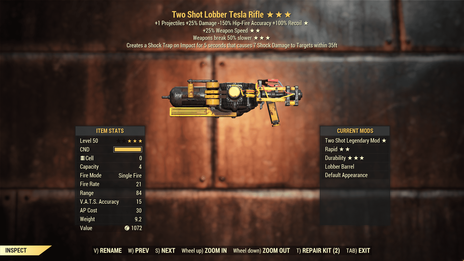 Buy ⭐[PC] [TS2550dur] Two Shot T in FALLOUT 76 Items - Offer #2526375288