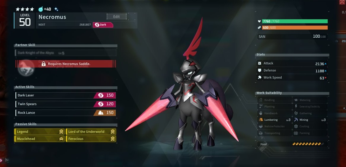 Buy Necromus Max Rank ⚡Max Encha in PALWORLD Items - Offer #244294915