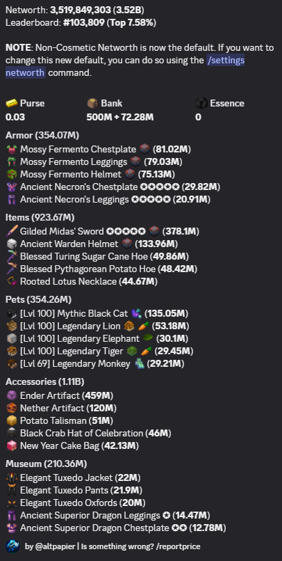 Buy 3.5B (2.2B Unsoulbound) Island in MINECRAFT: HYPIXEL Profiles ...