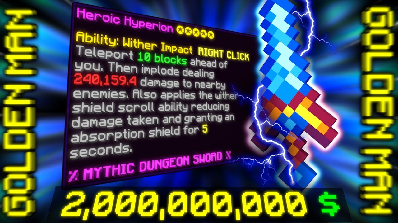 Buy Mythic Hyperion 5 star max enc in MINECRAFT: HYPIXEL Items - Offer #2520863488