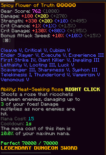 Buy 5* Flower of Truth (Cheap and in MINECRAFT: HYPIXEL Items - Offer ...