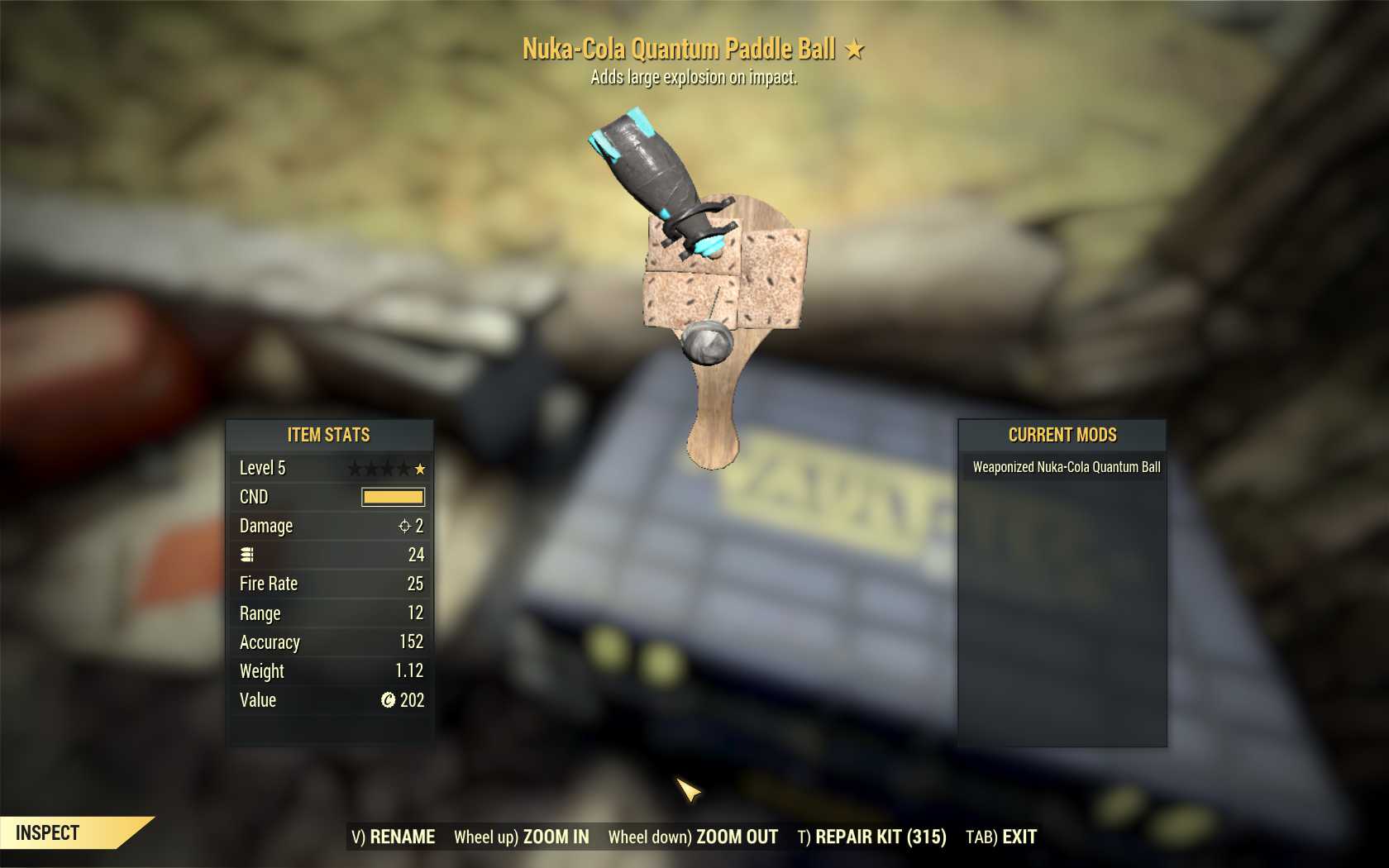 Buy Nuka-Cola Quantum Paddle Ball in FALLOUT 76 Items - Offer #2328649518