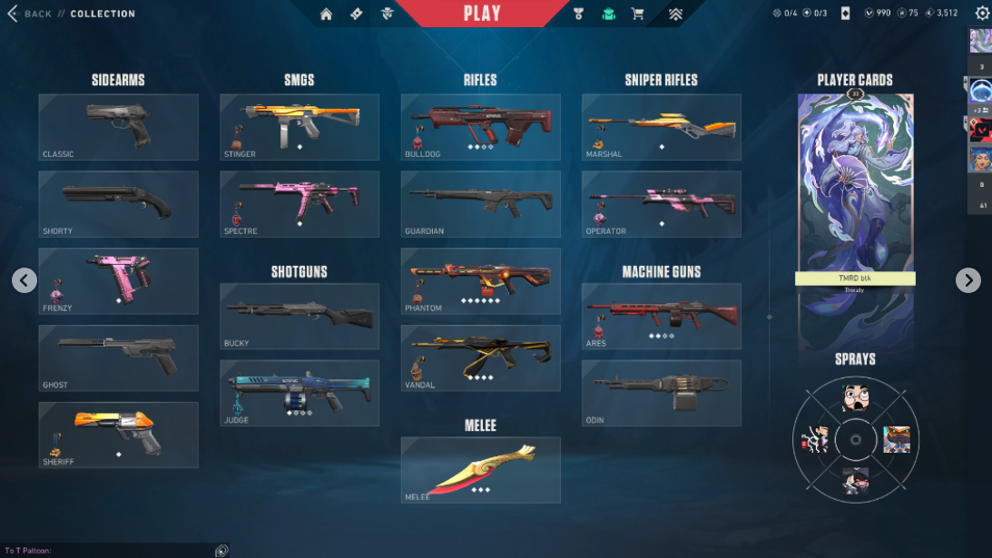 Buy EU | IGNITE FAN KNIFE | CHAMPI in VALORANT Accounts - Offer #24856233