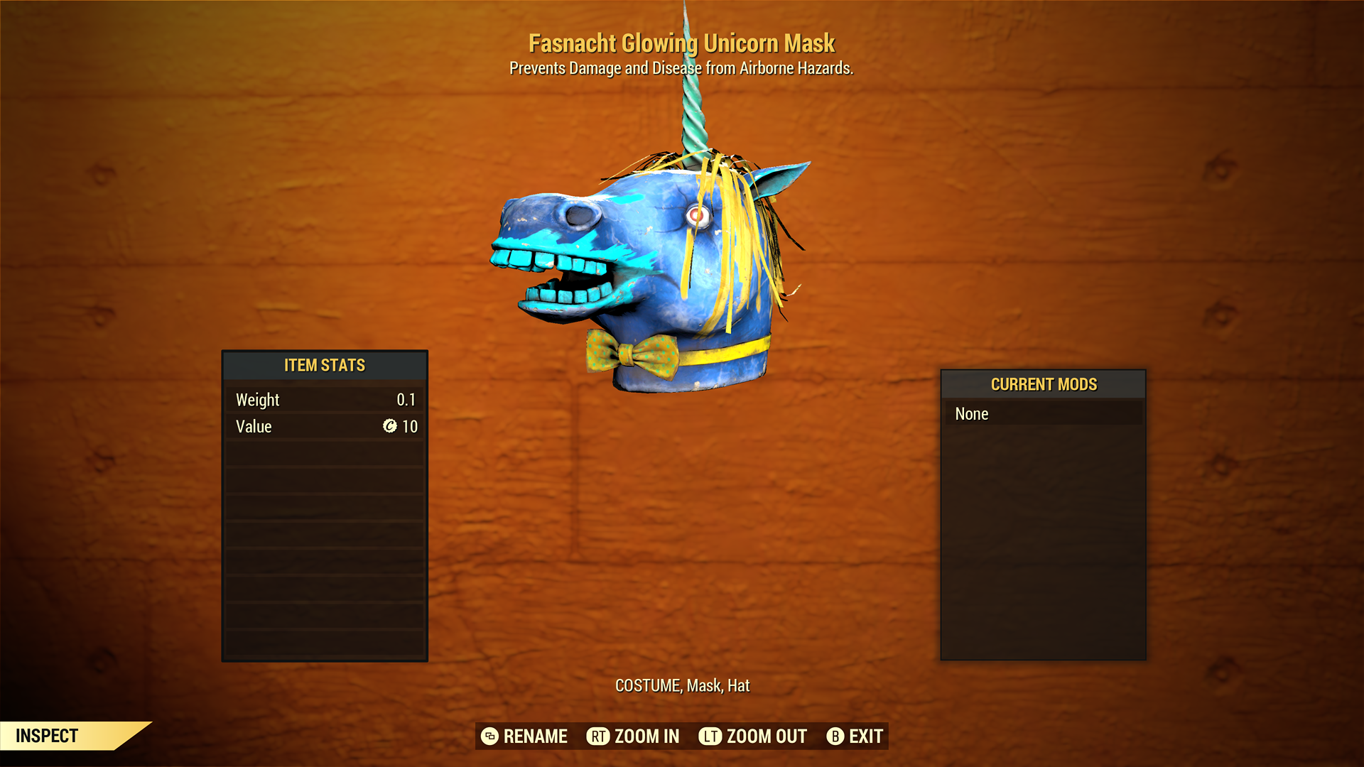 Buy [XBOX] Fasnacht Glowing Unicor in FALLOUT 76 Items - Offer #2520998883