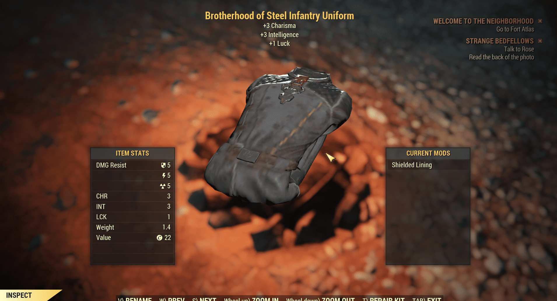 Buy ⭐Brotherhood of Steel Infant in FALLOUT 76 Items - Offer #257214829