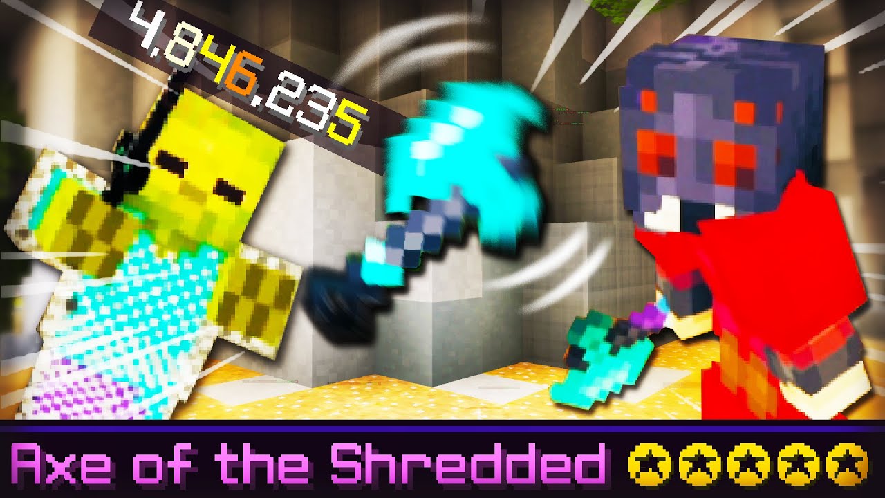 Buy Mythic Maxed Axe of Shredded [ in MINECRAFT: HYPIXEL Items - Offer ...