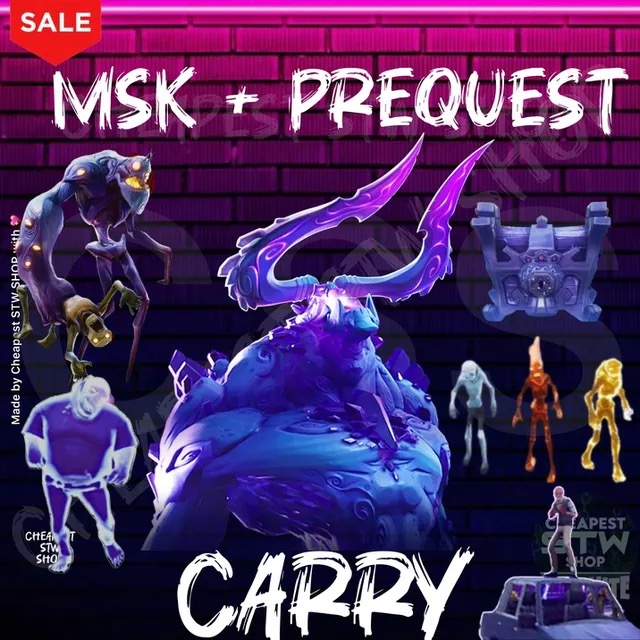 Buy Bundle | MSK Pre quest + MSK C in FORTNITE Items - Offer #2519843606