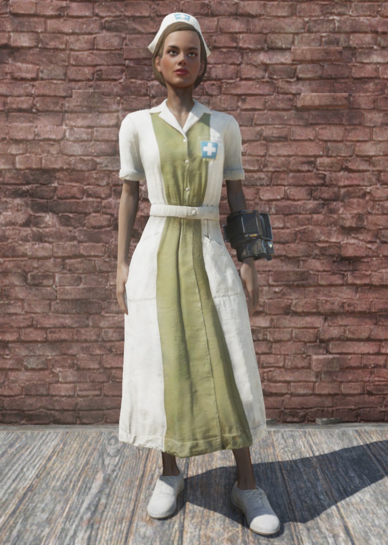 Buy Asylum Worker Uniform Forest + in FALLOUT 76 Items - Offer #2521430884