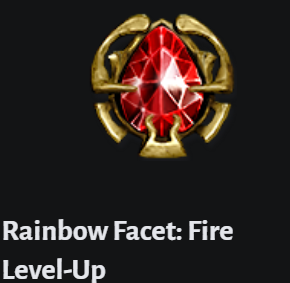Buy Rainbow Facet: Fire Level-Up, in DIABLO 2 RESURRECTED Items - Offer ...