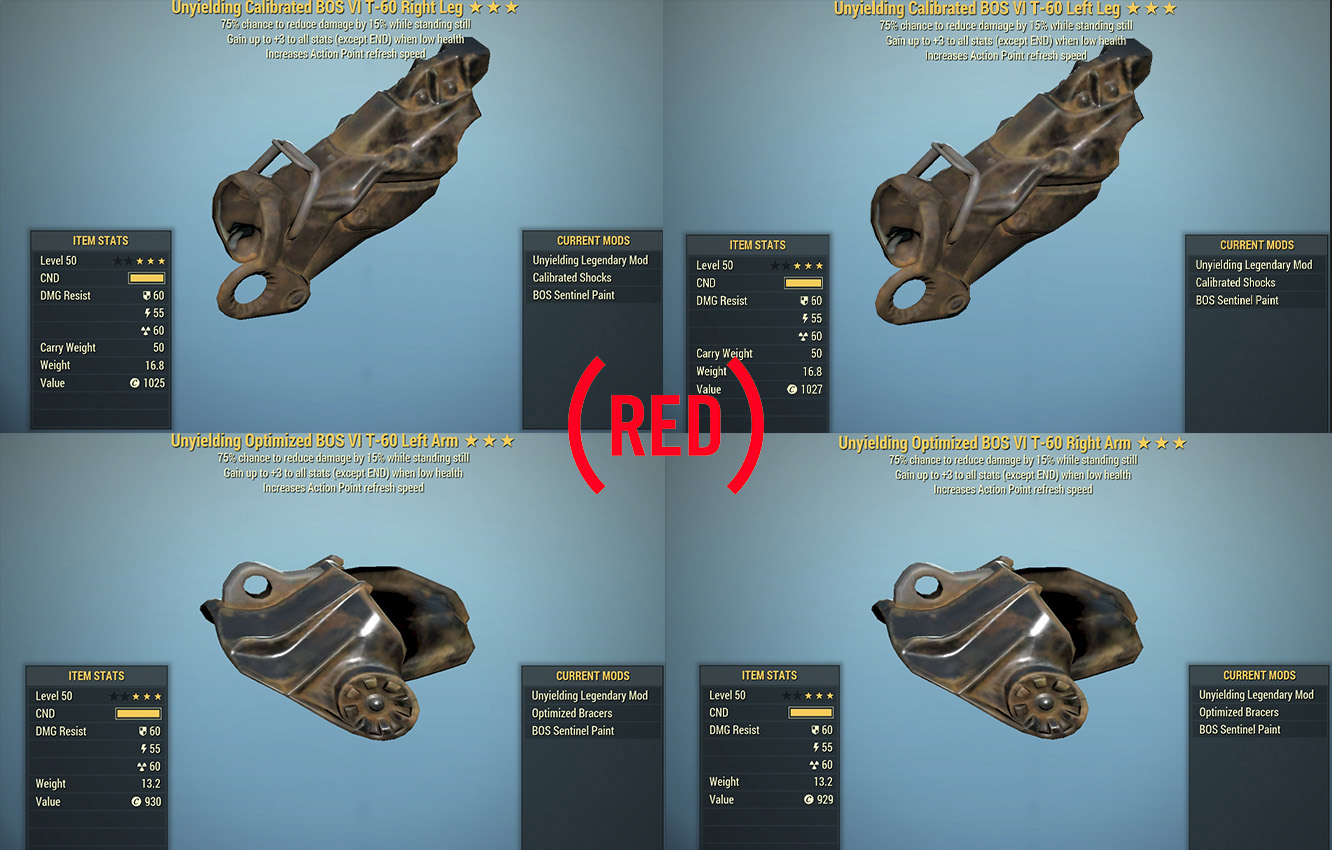 Buy T-60 Unyielding Sentinel [Full in FALLOUT 76 Items - Offer #2517454592