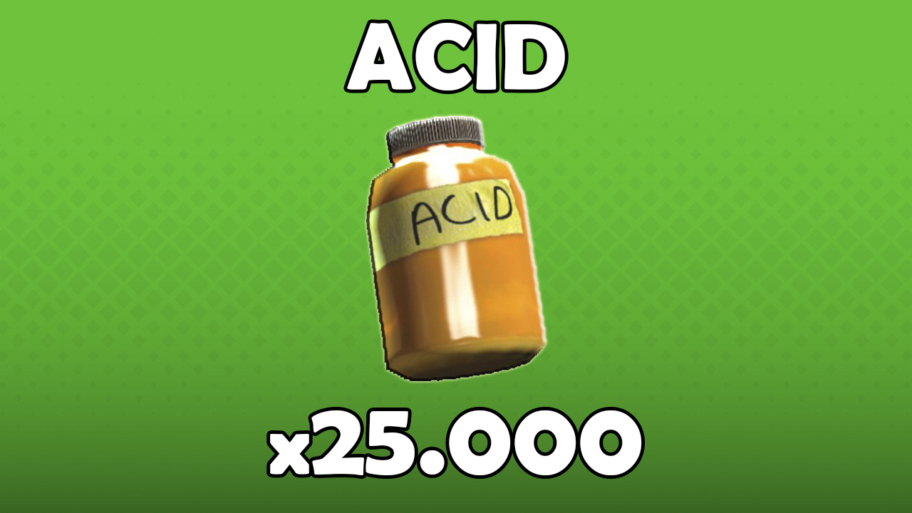 Buy [XBOX] Waste Acid x25.000 in FALLOUT 76 Items - Offer #2523237328
