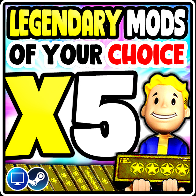 Buy x5 Barbarian Legendary Mod / B in FALLOUT 76 Items - Offer #2534644031