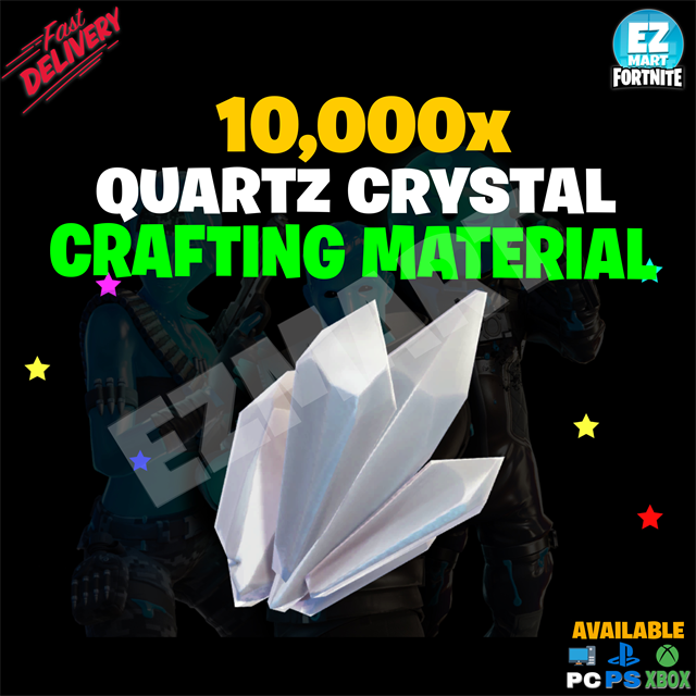 Buy 10,000x Quartz Crystal - [PC, in FORTNITE Items - Offer #254587170