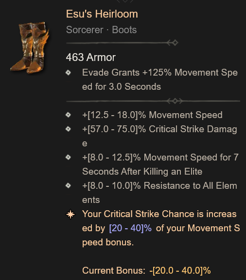 Buy 925 3GA Esu's Heirloom/Resista in DIABLO 4 Items - Offer #2426657355