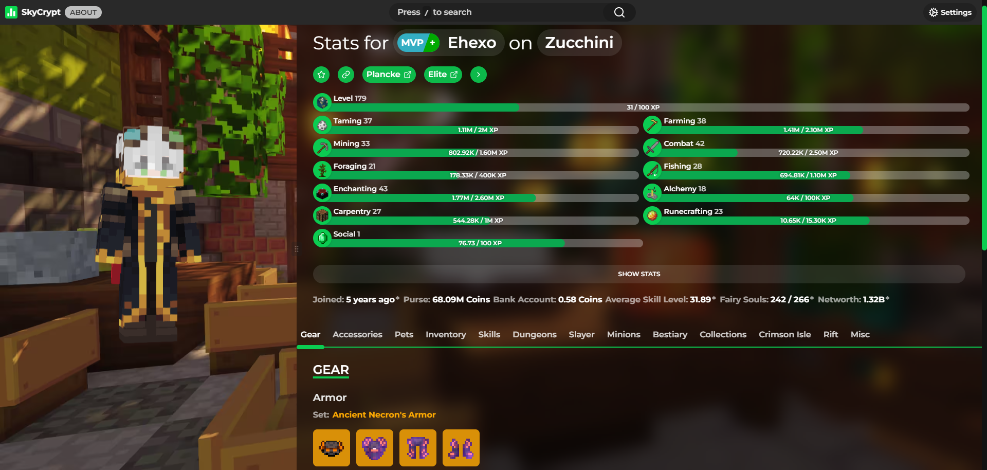 Buy ☀️ MVP+ RANK ‖ NETWORTH in MINECRAFT: HYPIXEL Accounts - Offer ...