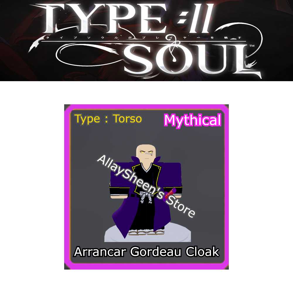 Buy Arrancar Gordeau Cloak (Torse) in ROBLOX Items - Offer #2410878196