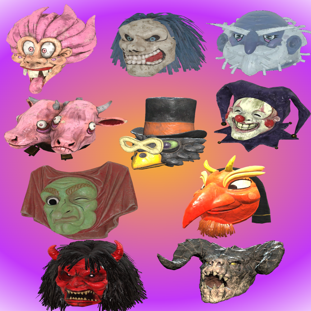 Buy ⭐[Masks Bundle] Fasnacht Day in FALLOUT 76 Items - Offer #2425262684