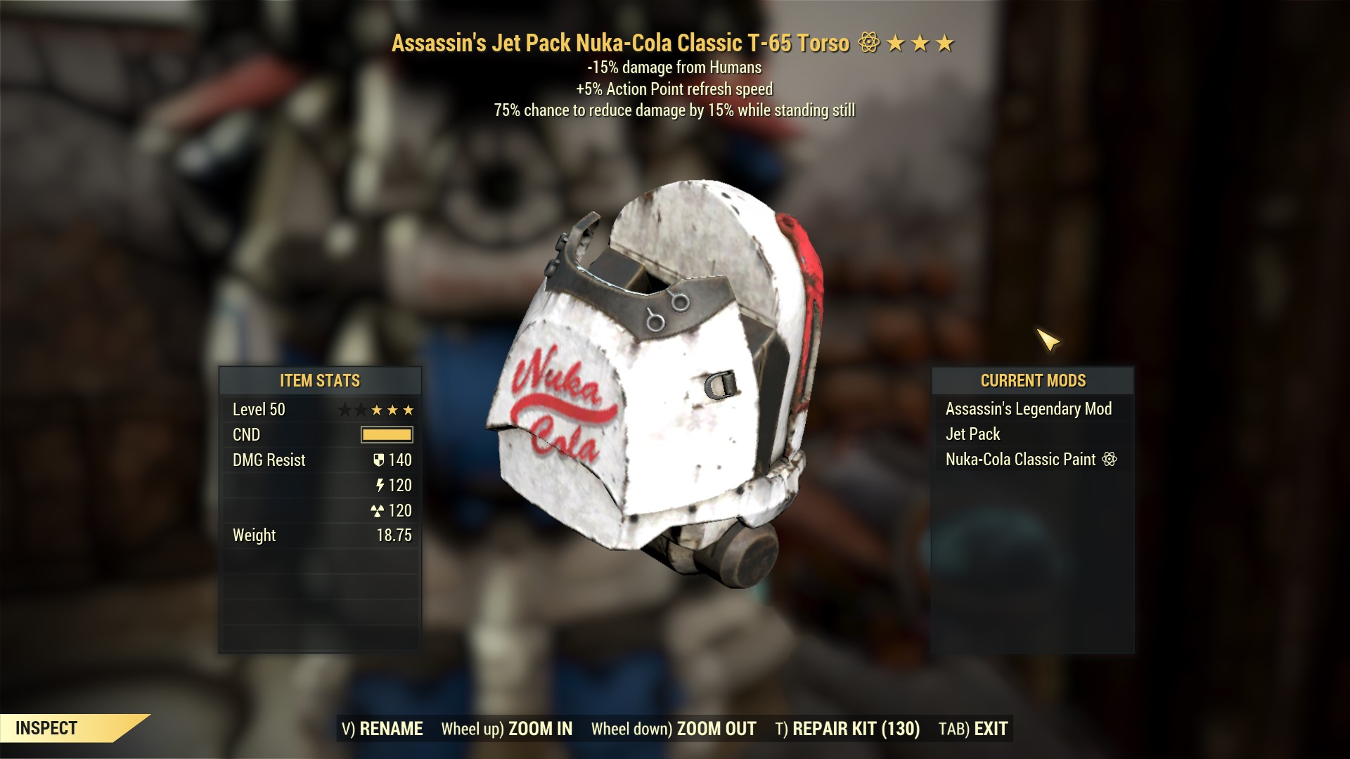 Buy Assasins AP Refresh Sentinel T in FALLOUT 76 Items - Offer #2316034612
