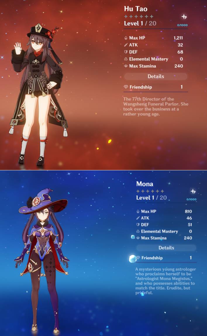 Buy hutao+mona/25000 Primogems/50 in GENSHIN IMPACT Accounts - Offer ...