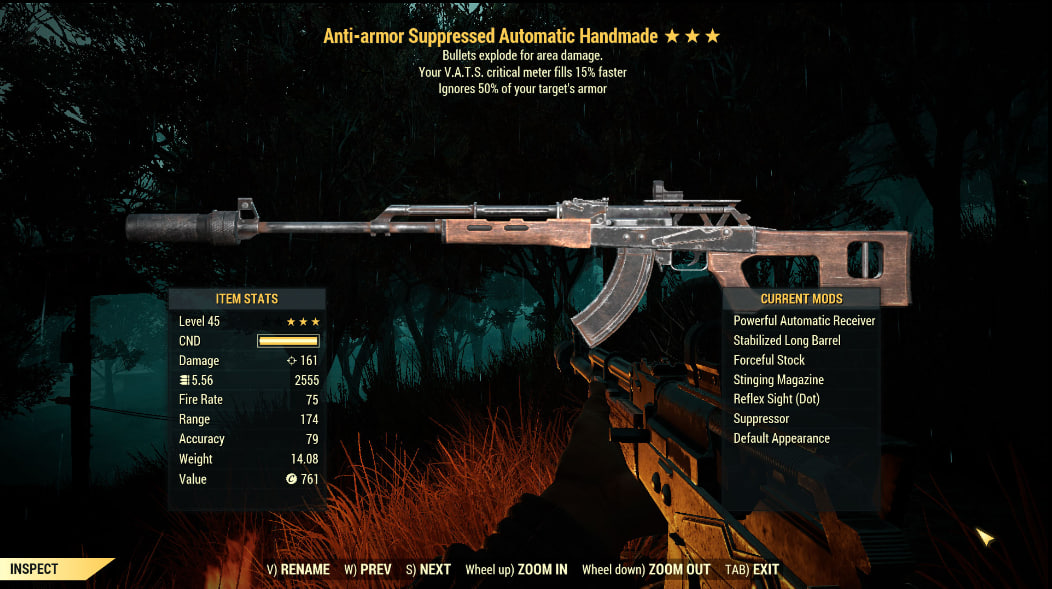 Buy Anti-armor Explosive Handmade in FALLOUT 76 Items - Offer #253883138