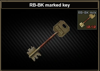Buy RB-BK marked key (Flea Market in ESCAPE FROM TARKOV Items - Offer ...