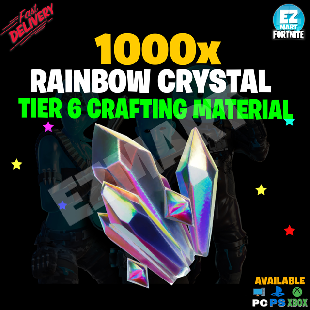 Buy 1,000x Rainbow Crystal - [PC, in FORTNITE Items - Offer #257646291