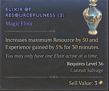 Buy elixir of resourcefulness chea in DIABLO 4 Items - Offer #2317945937