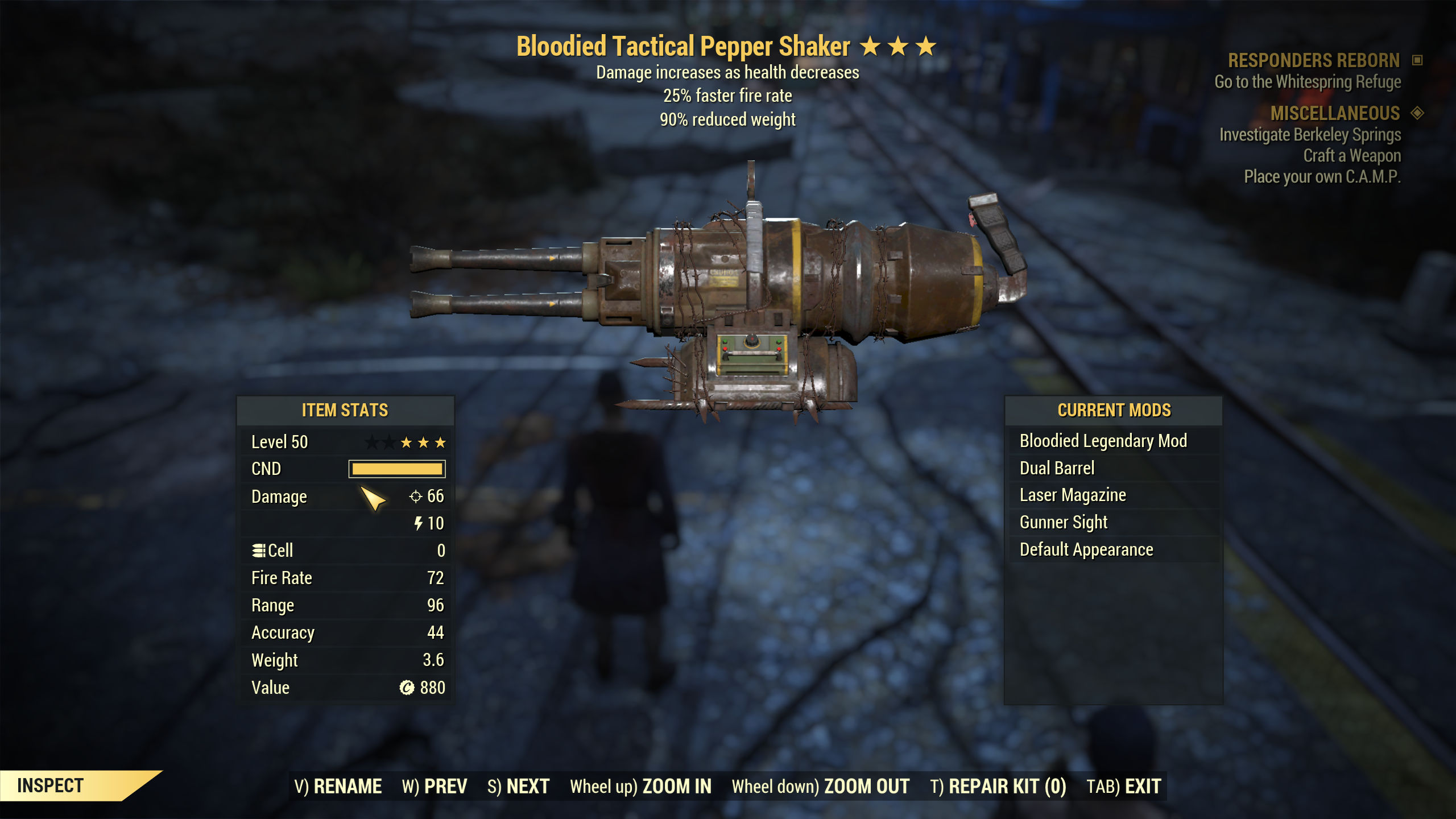 Buy Bloodied Pepper Shaker [25% fa in FALLOUT 76 Items - Offer #2529353632