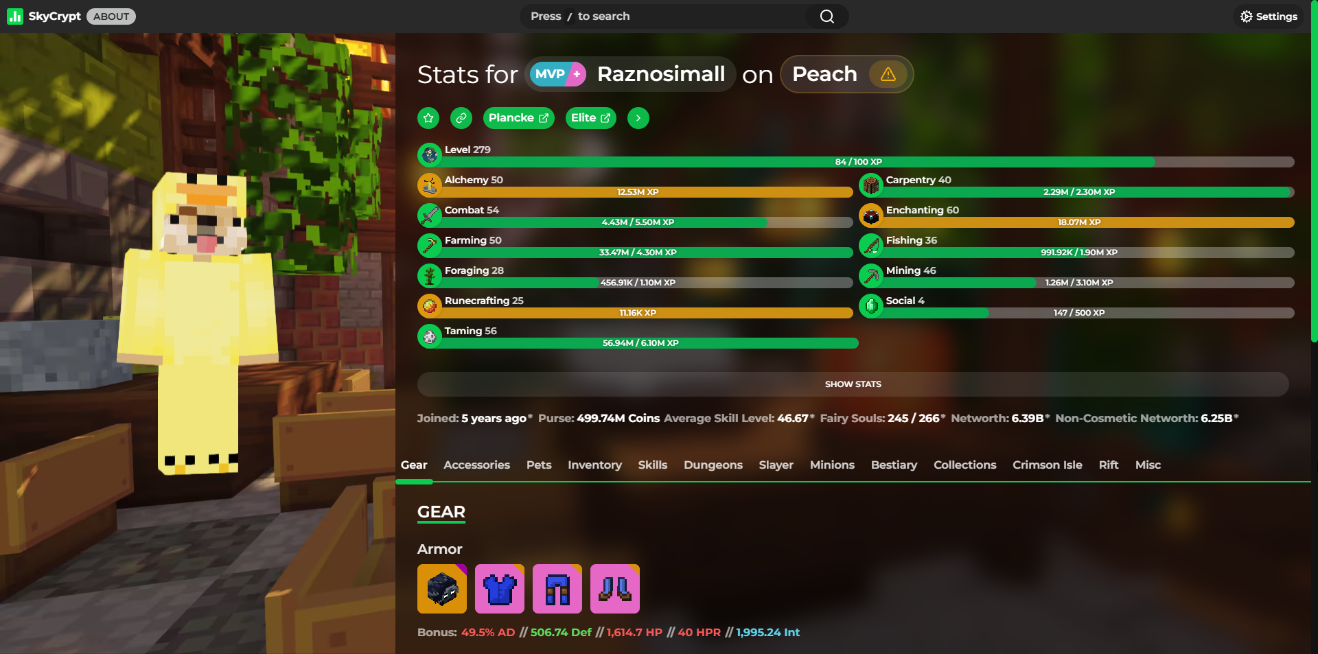 Buy ☀️ MVP+ RANK | NETWORTH 6. in MINECRAFT: HYPIXEL Accounts - Offer ...