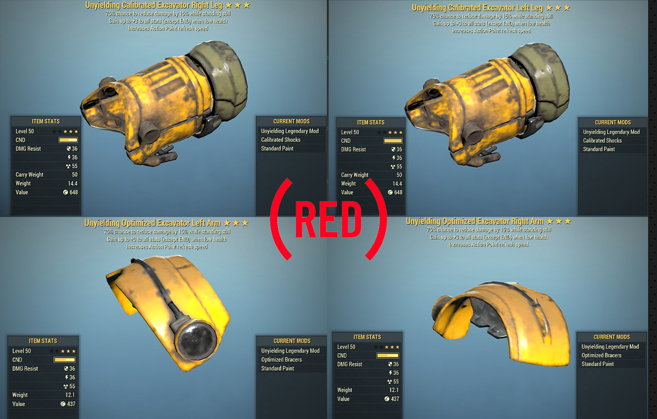 Buy Excavator Unyielding Sentinel in FALLOUT 76 Items - Offer #2524335881