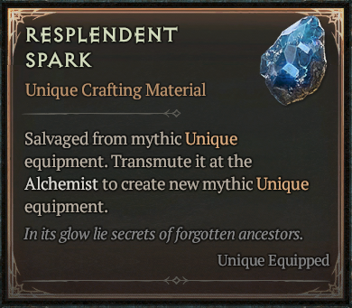 Buy 1x Farm Resplendent Spark in DIABLO 4 Items - Offer #244482153