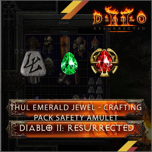 Buy PC Non-Ladder Thul Emerald Jew in DIABLO 2 RESURRECTED Items - Offer #231180069