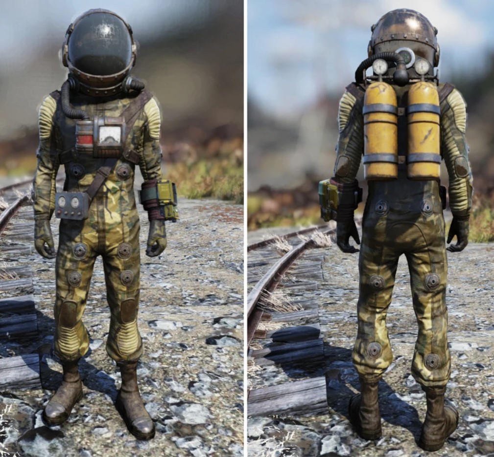Buy Swamp Camo Hazmat Suit in FALLOUT 76 Items - Offer #2517640719