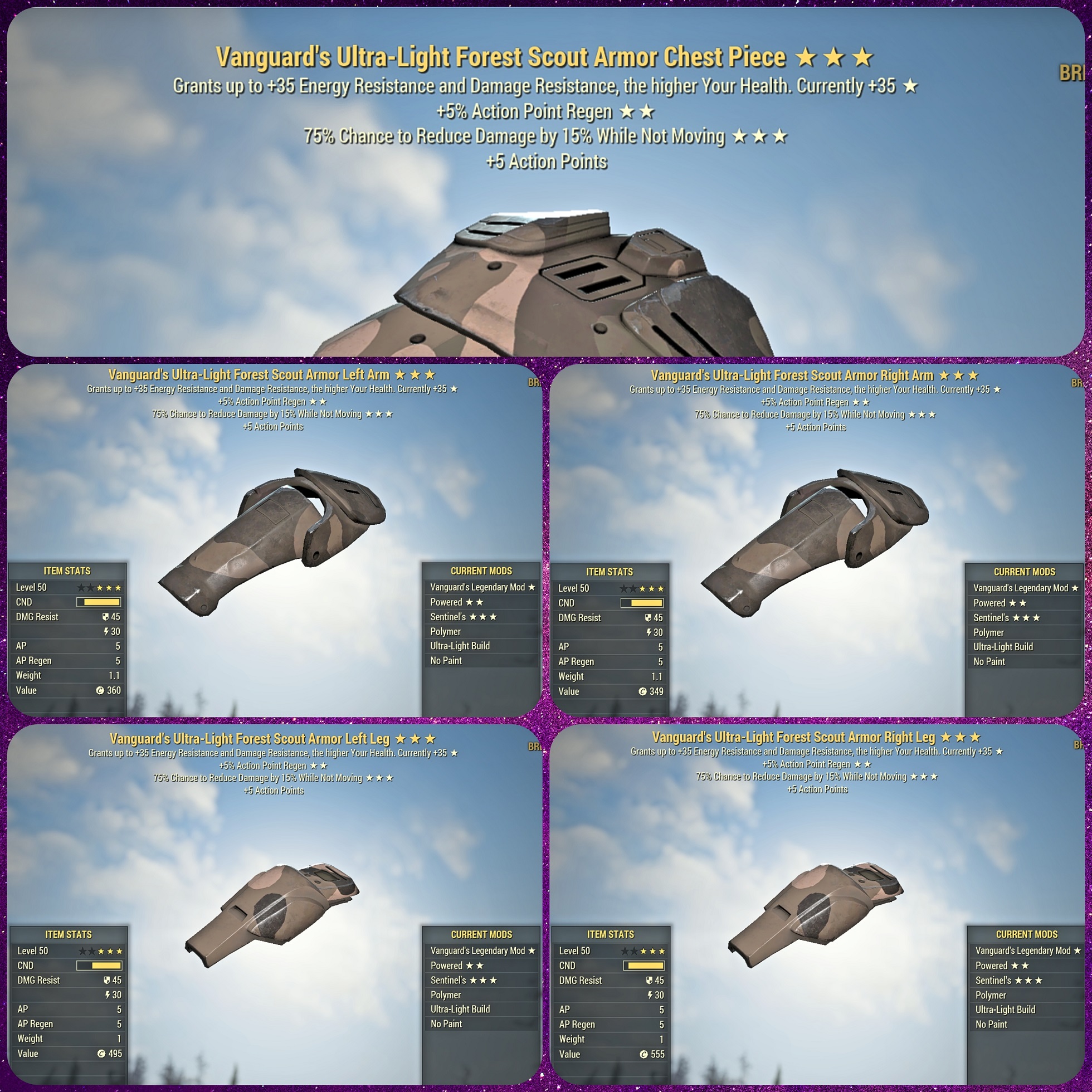 Buy Apparel | ⭐⭐⭐Vanguard's in FALLOUT 76 Items - Offer #2436428814