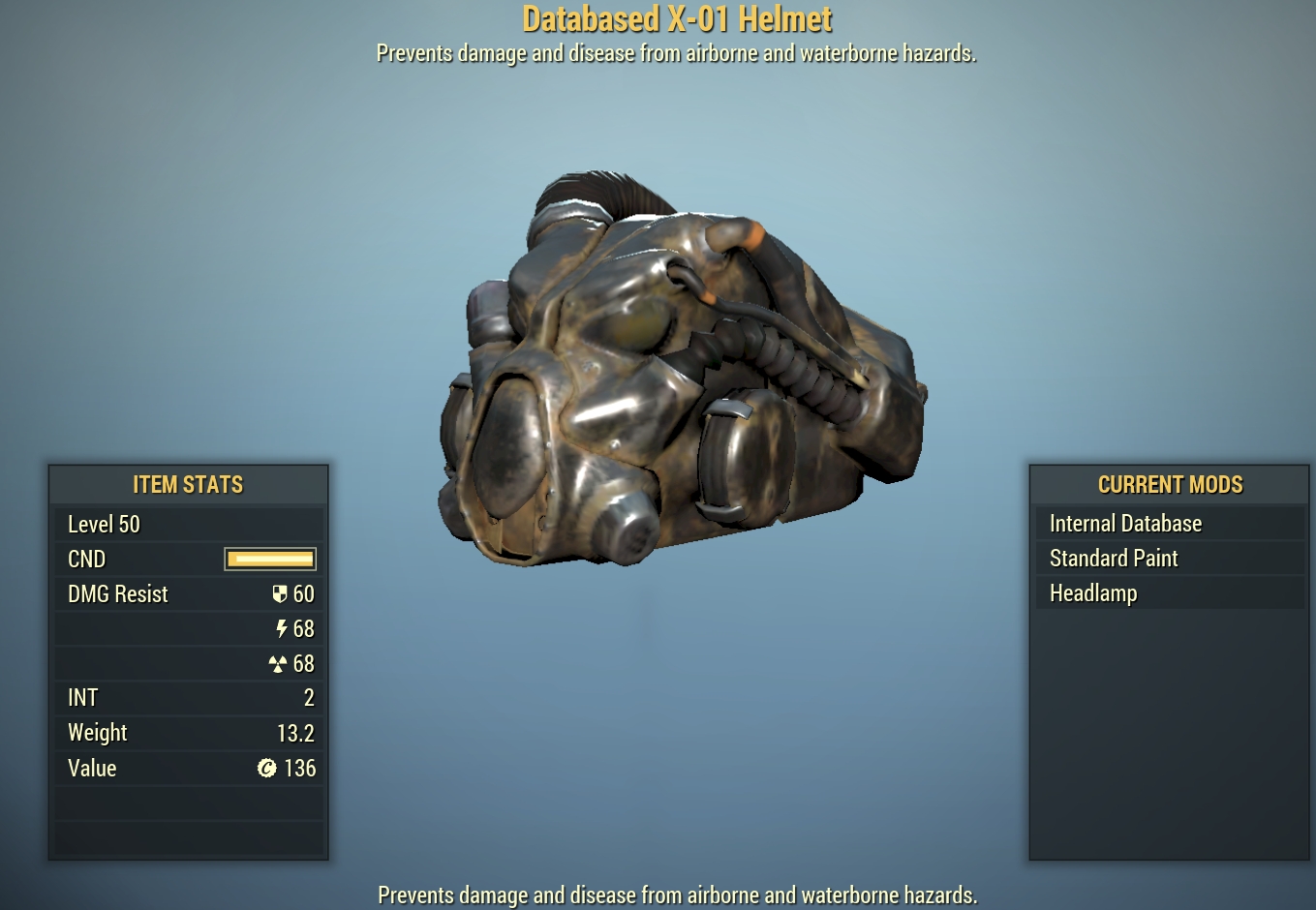 Buy X-01 Vanguard's Cavalier [Full in FALLOUT 76 Items - Offer #2534624775