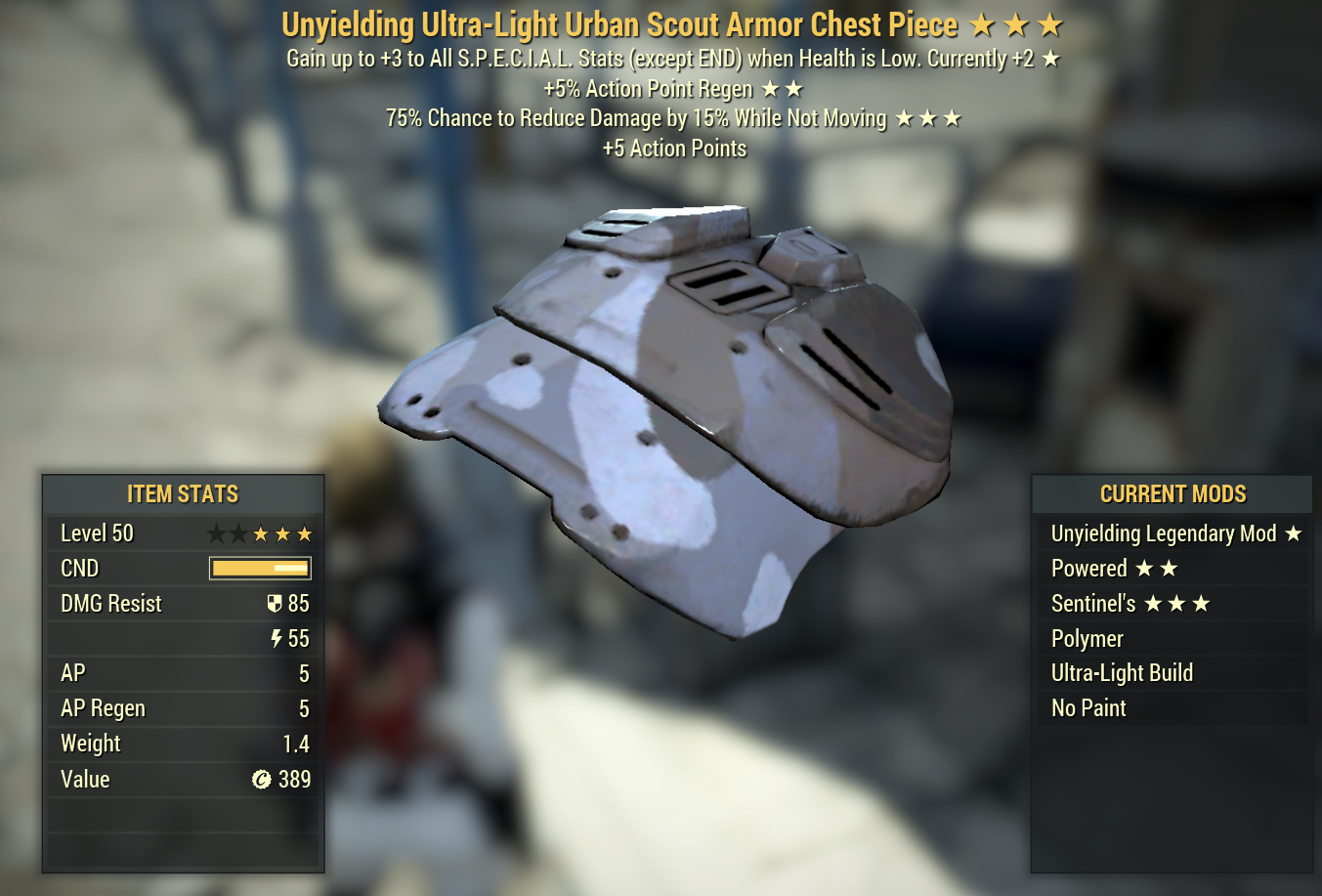 Buy Urban Scout Armor [Full Set] [ in FALLOUT 76 Items - Offer #2413931798