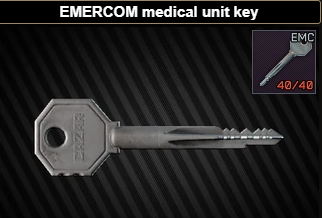 Buy EMERCOM medical unit key (via in ESCAPE FROM TARKOV Items - Offer ...