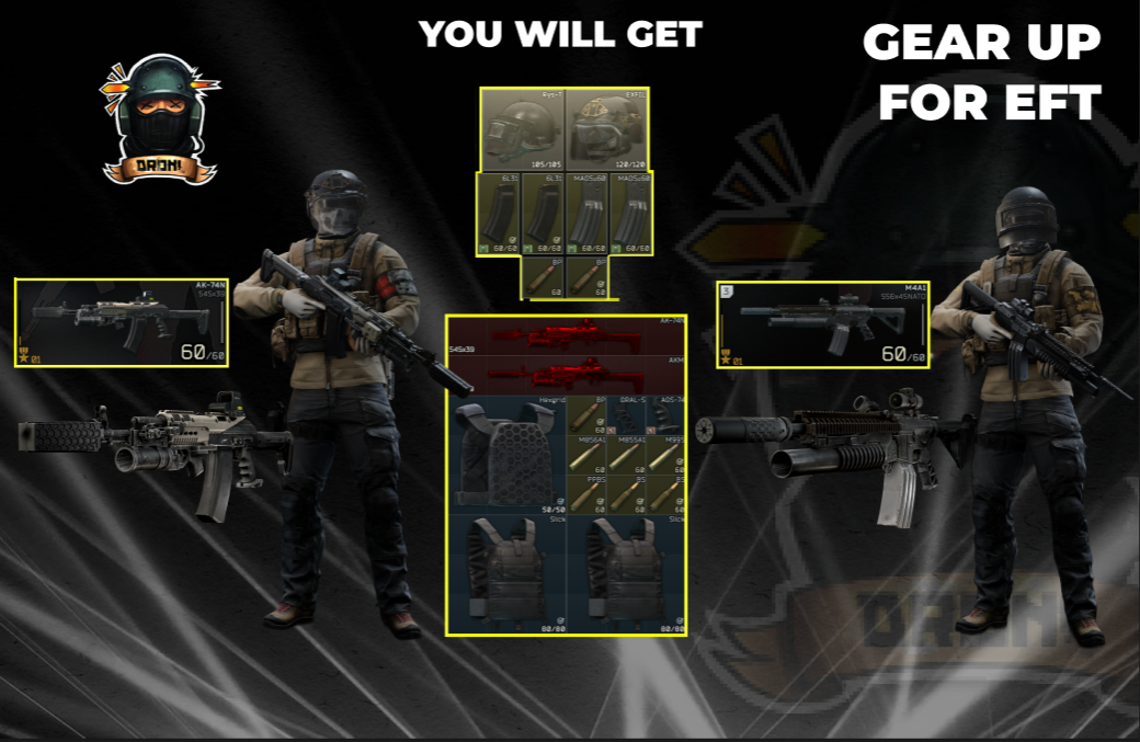 Buy Slick / M4A1 / GP-45 Grenade L in ESCAPE FROM TARKOV Items - Offer ...