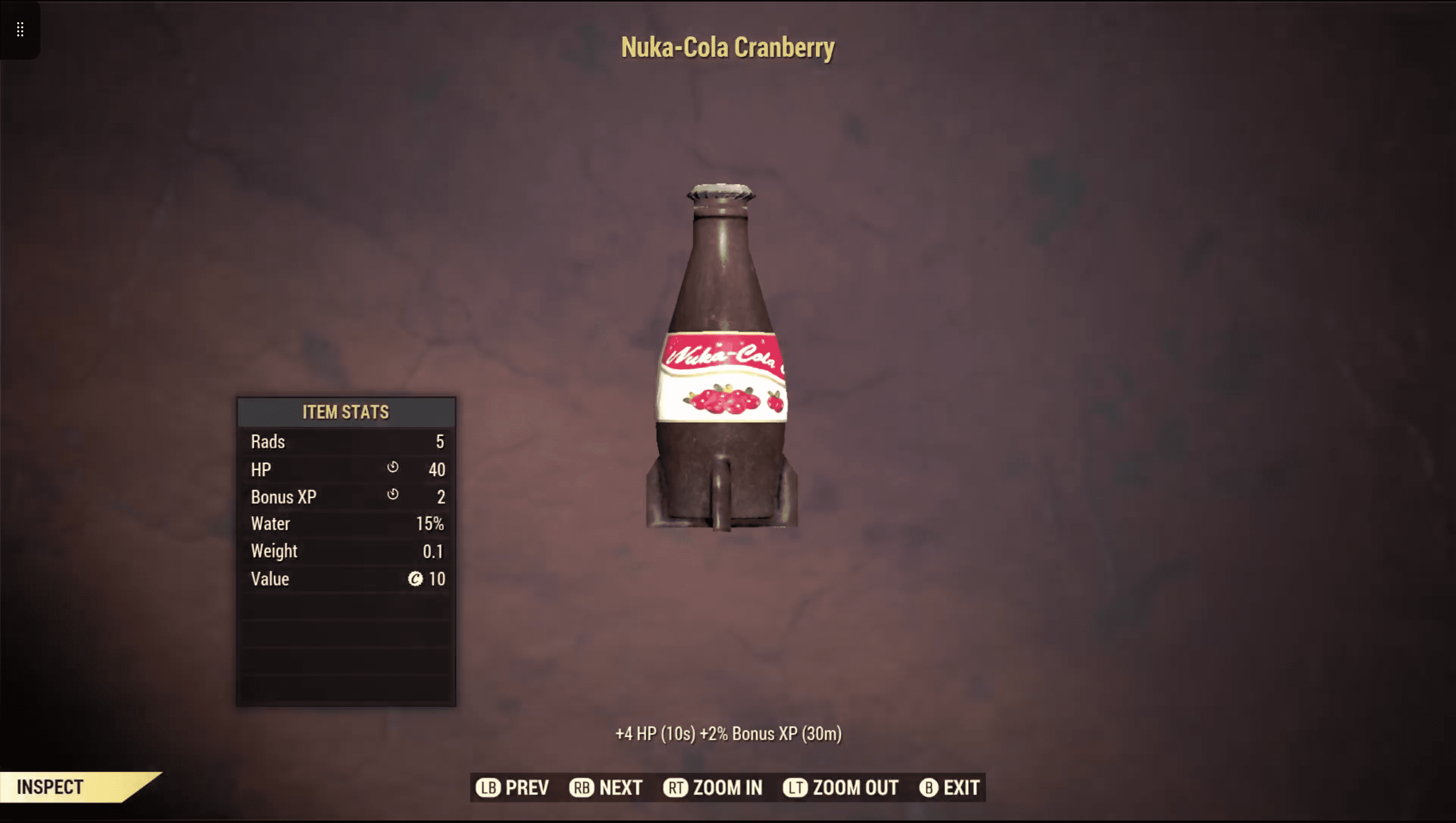 Buy Xbox - Nuka Cola Cranberry (x1 in FALLOUT 76 Items - Offer #259783319