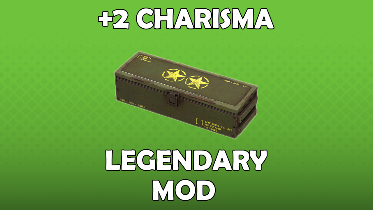 Buy [XBOX] Charisma Legendary Mod in FALLOUT 76 Items - Offer #2514240745