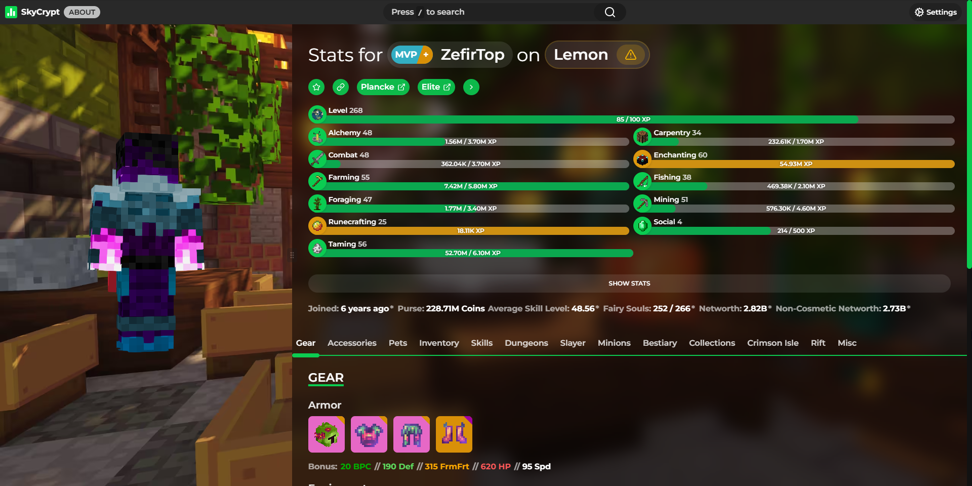 Buy ☀️ MVP+ RANK | NETWORTH 2. in MINECRAFT: HYPIXEL Accounts - Offer ...