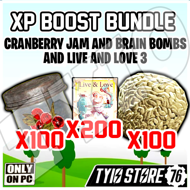 Buy BRAIN BOMB X100 + CRANBERRY RE in FALLOUT 76 Items - Offer #25674346