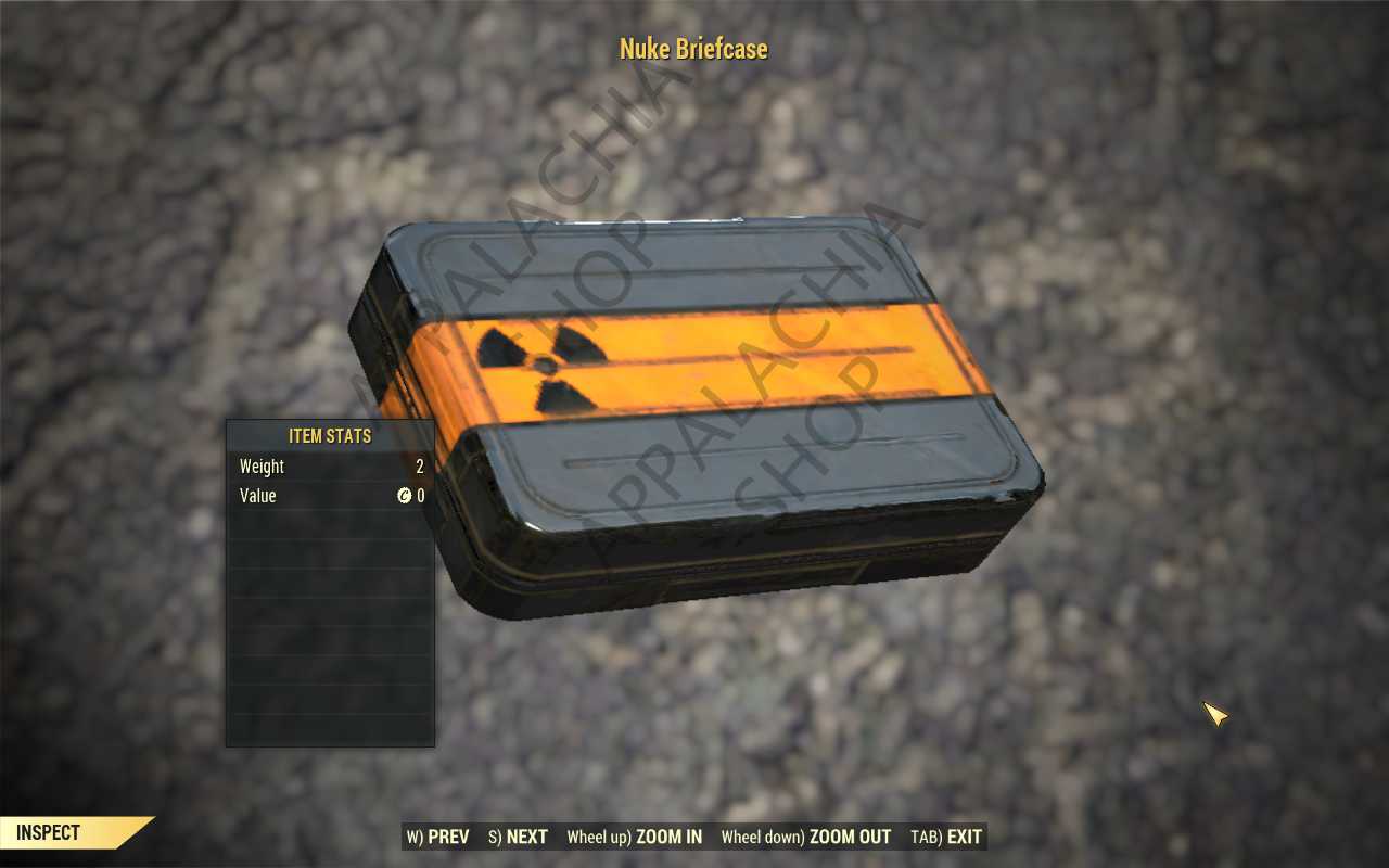 Buy Nuke Briefcase [Collector item in FALLOUT 76 Items - Offer #2535063185