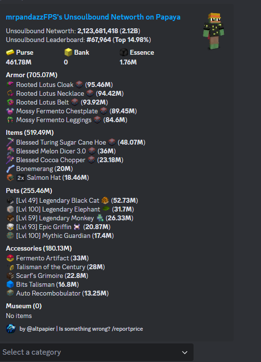Buy 2.2B Nw full acess VIP in MINECRAFT: HYPIXEL Accounts - Offer ...