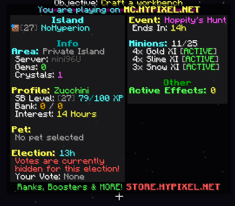 Buy Kyynet's Skyblock Profile | 25 in MINECRAFT: HYPIXEL Profiles - Offer #255848682