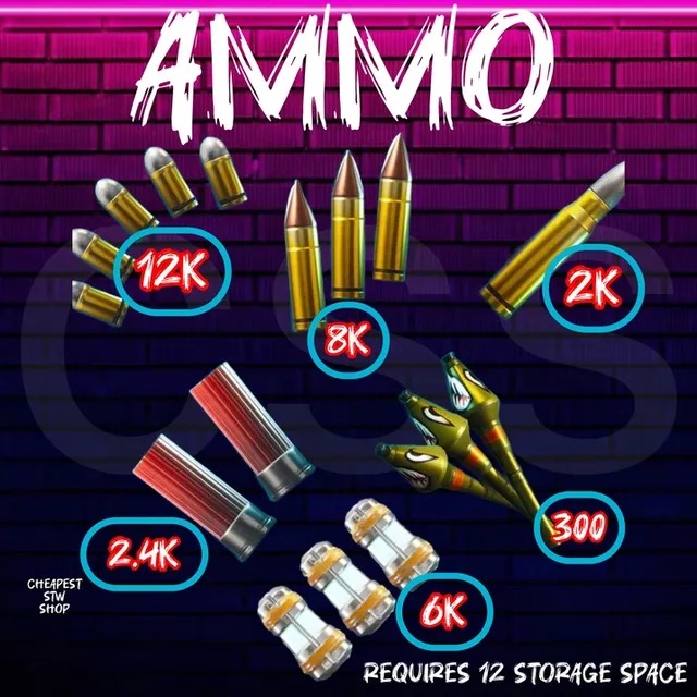 Buy Bundle | Ammo Pack in FORTNITE Items - Offer #2519331243