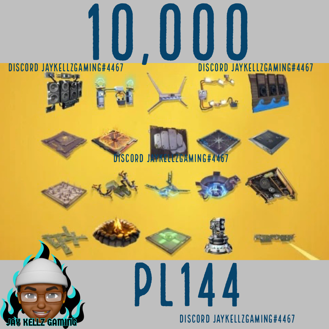 Buy 10,000 PL 144 Traps Fortnite S in FORTNITE Items - Offer #2317269598